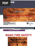 Basic Fire Fighting Training | PDF | Fires | Firefighting