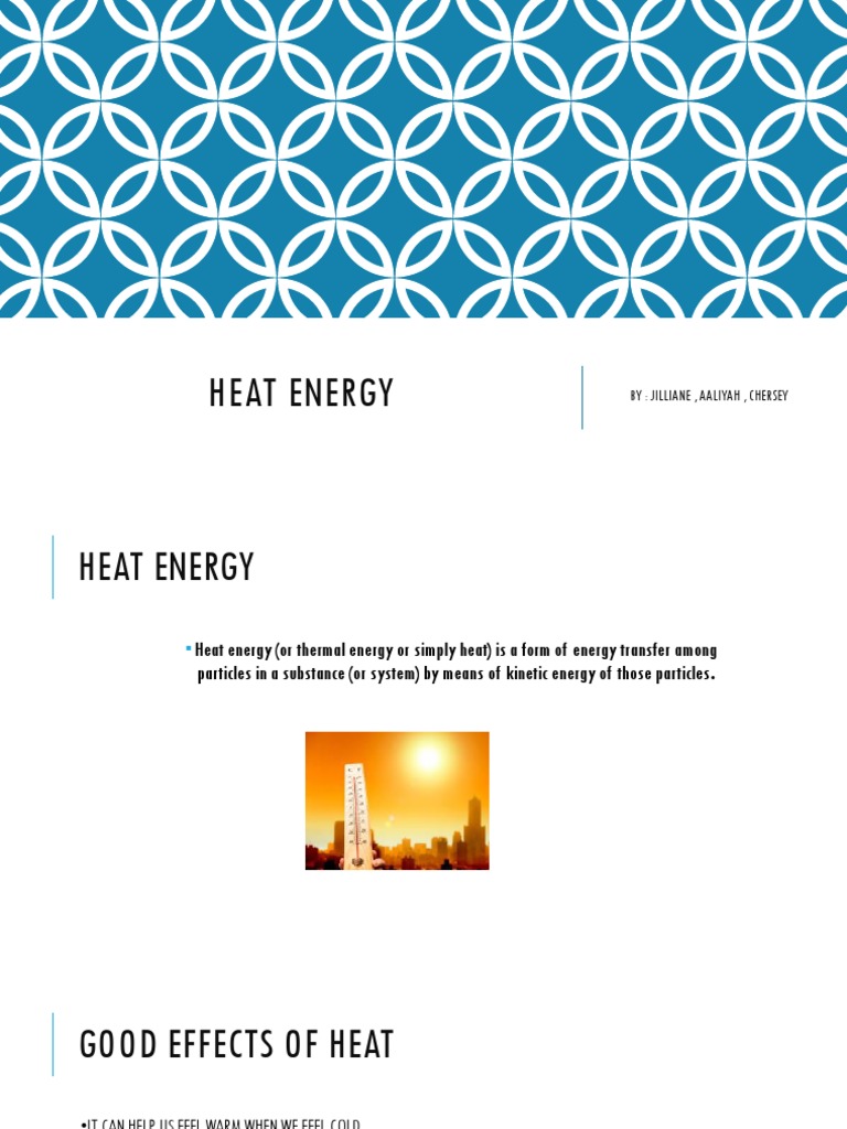 Heat Energy | PDF