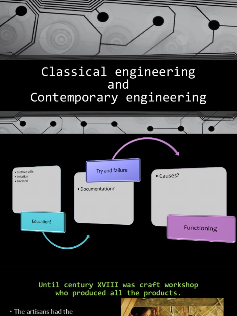 Classical Engineering and Contemporary Engineering | PDF