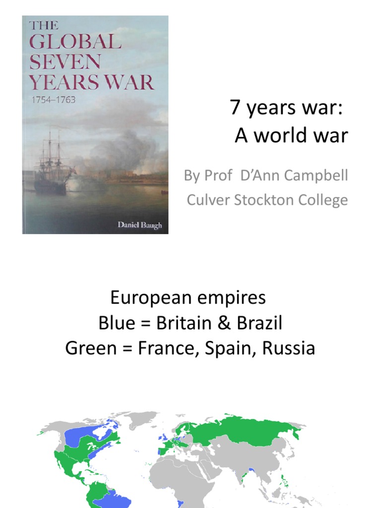 7 Years War: Global Conflict Overview | PDF