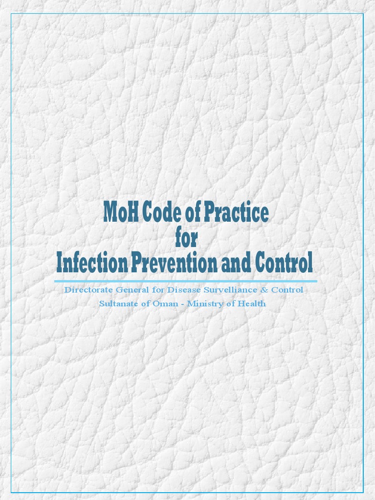 Moh Code Of Practice For Infection Prevention And Control