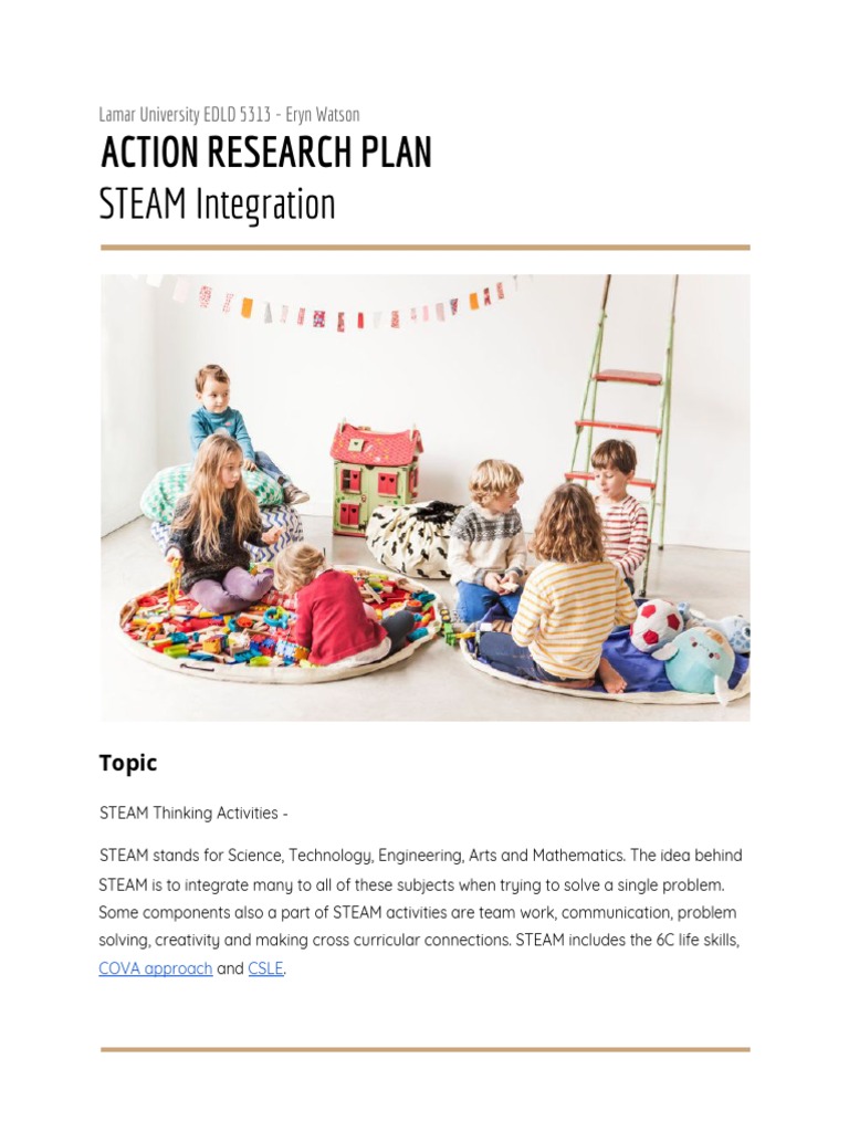 Action Research Plan 2 | PDF | Creativity | Design