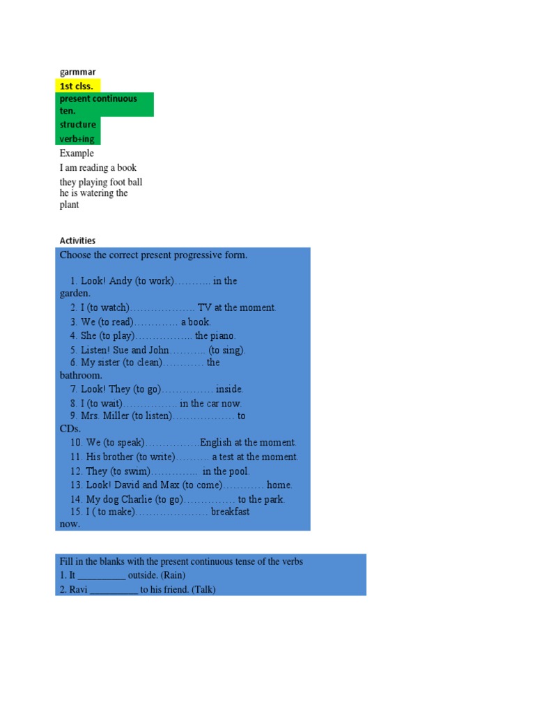 InTER Grammar | PDF | Adverb | Grammar