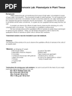 Onion Cell Osmosis Experiment Guide | PDF | Osmosis | Cell Biology
