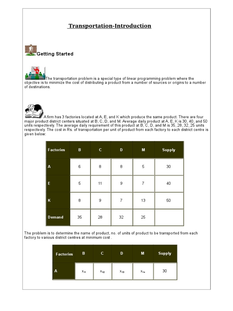 Operation Research | PDF | Mathematical Optimization | Matrix (Mathematics)