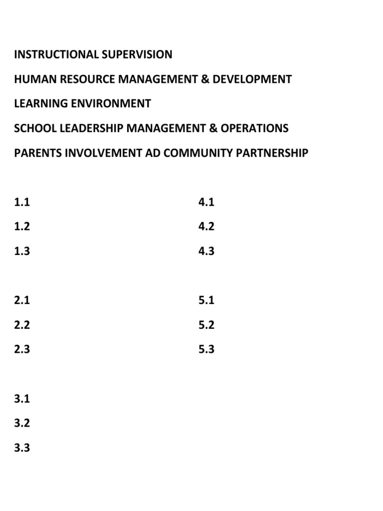Instructional Supervision Pdf