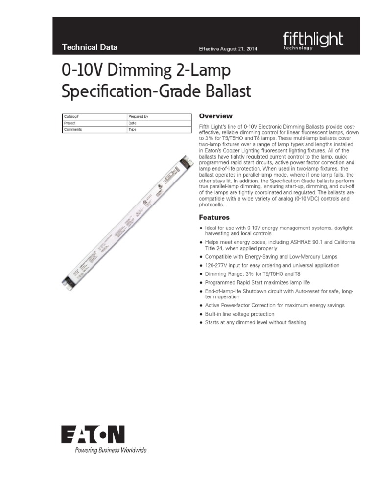2 Lamp Specgrade Specsheet | PDF | Fluorescent Lamp | Lighting