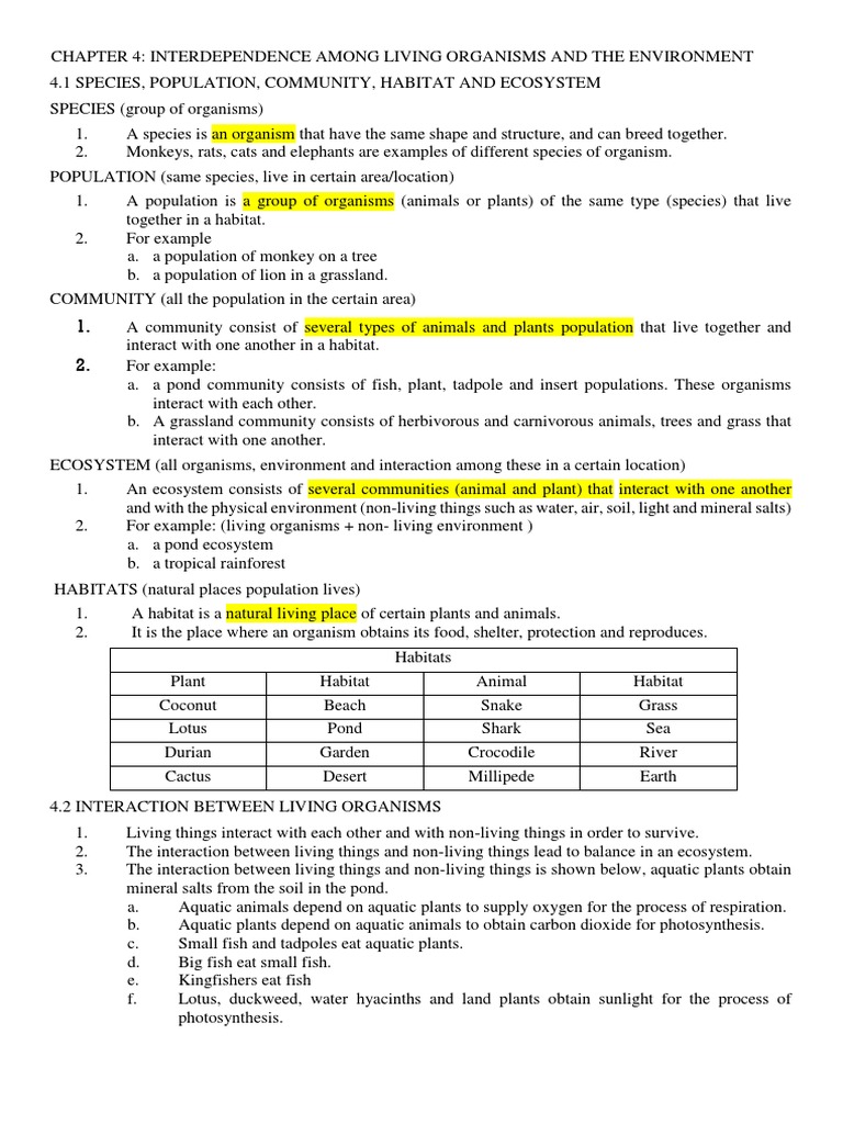 Form 2 Science Notes + Exercise by Kelvin - Chapter 4 | PDF ...