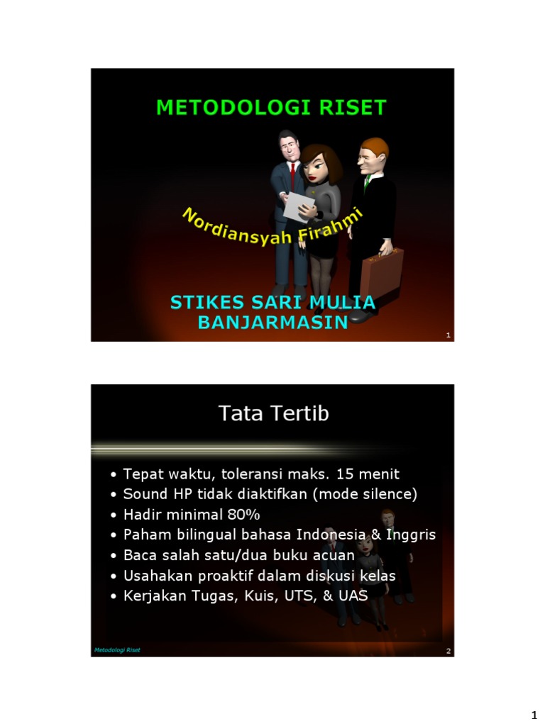 5886 - Metodologi Riset | PDF