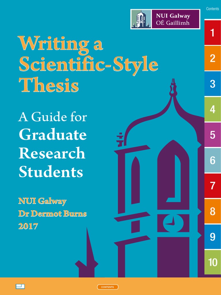 Thesis Writing Guide for Graduates | PDF | Thesis | Doctor Of Philosophy