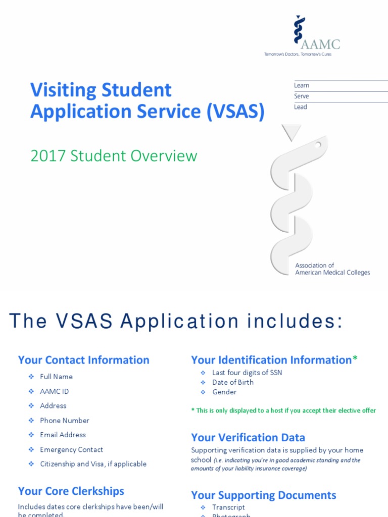 Visiting Student Application Service (VSAS) | PDF | Identity Document ...