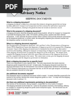 MO41 Template | PDF | Dangerous Goods | Transport