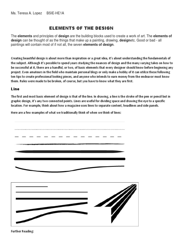 Elements of Design | PDF | Shape | Symmetry