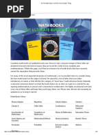 Math Books for Lifelong Learners | PDF | Mathematics | Science