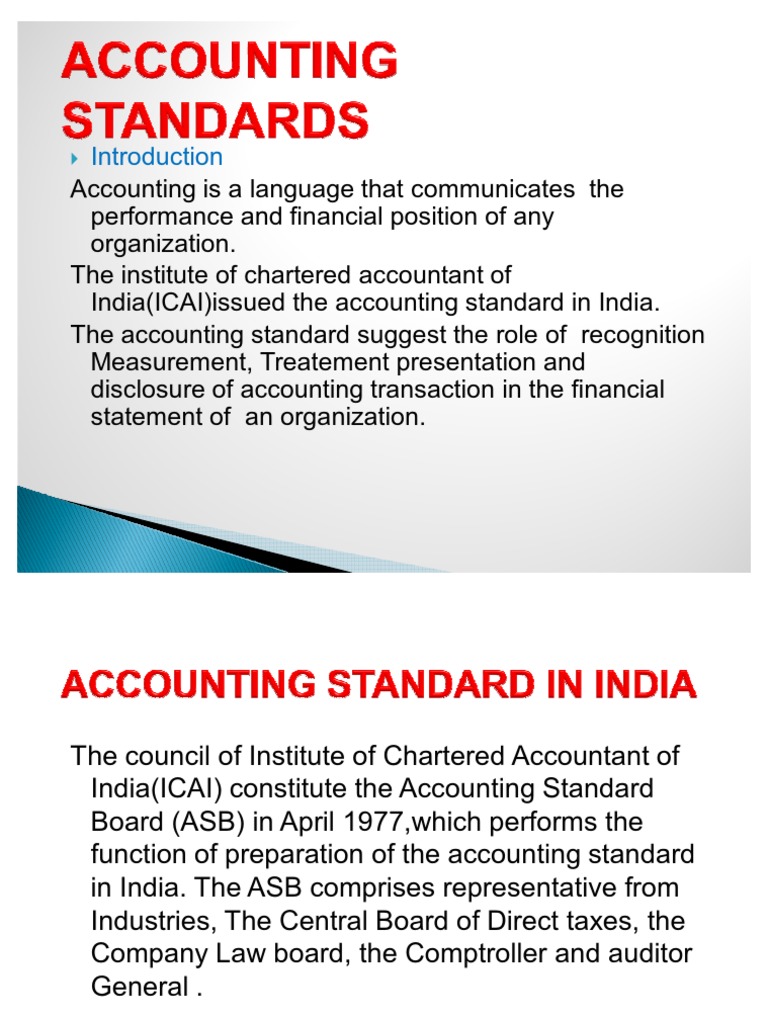 Accounting Standards | Download Free PDF | Financial Statement | Debits ...