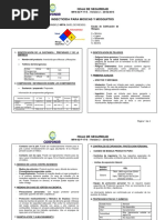 Hoja de Seguridad Varsol PDF | PDF | Toxicidad | Material explosivo