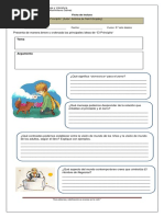 Taller Literario-EL PRINCIPITO-Actividades | PDF | El Principito
