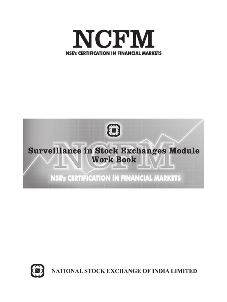 NCFM Surveillance Module | PDF | Capital Asset Pricing Model | Beta ...