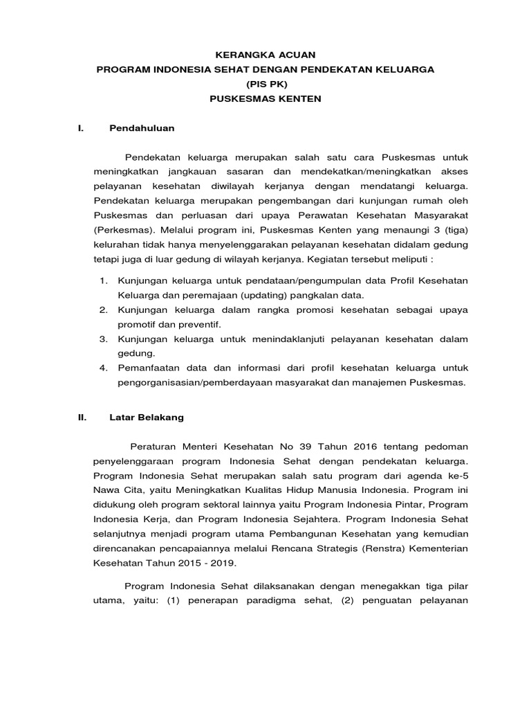 Kak Pis PK | PDF