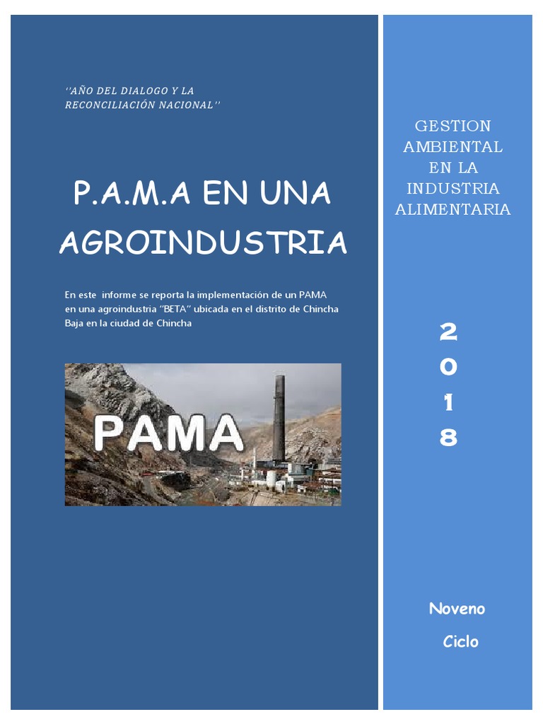 Pama | PDF | Residuos | Contaminación