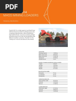 LH 514 Technical Specification Sandvik LH514-10 | PDF | Steering ...