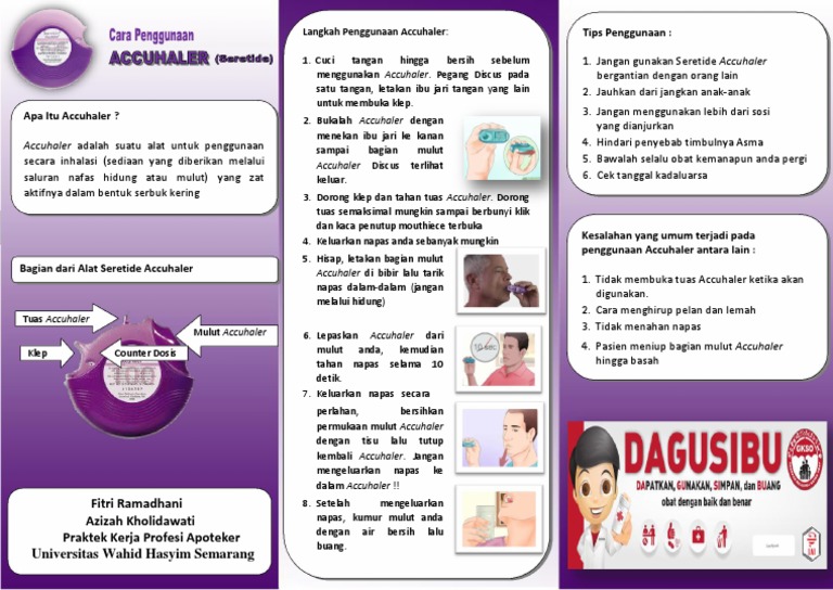 Leaflet Accuhaler Seretide | PDF