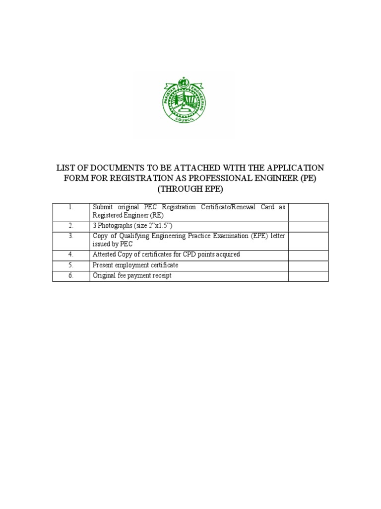 PEC Form - 1B - EPE | PDF | Business