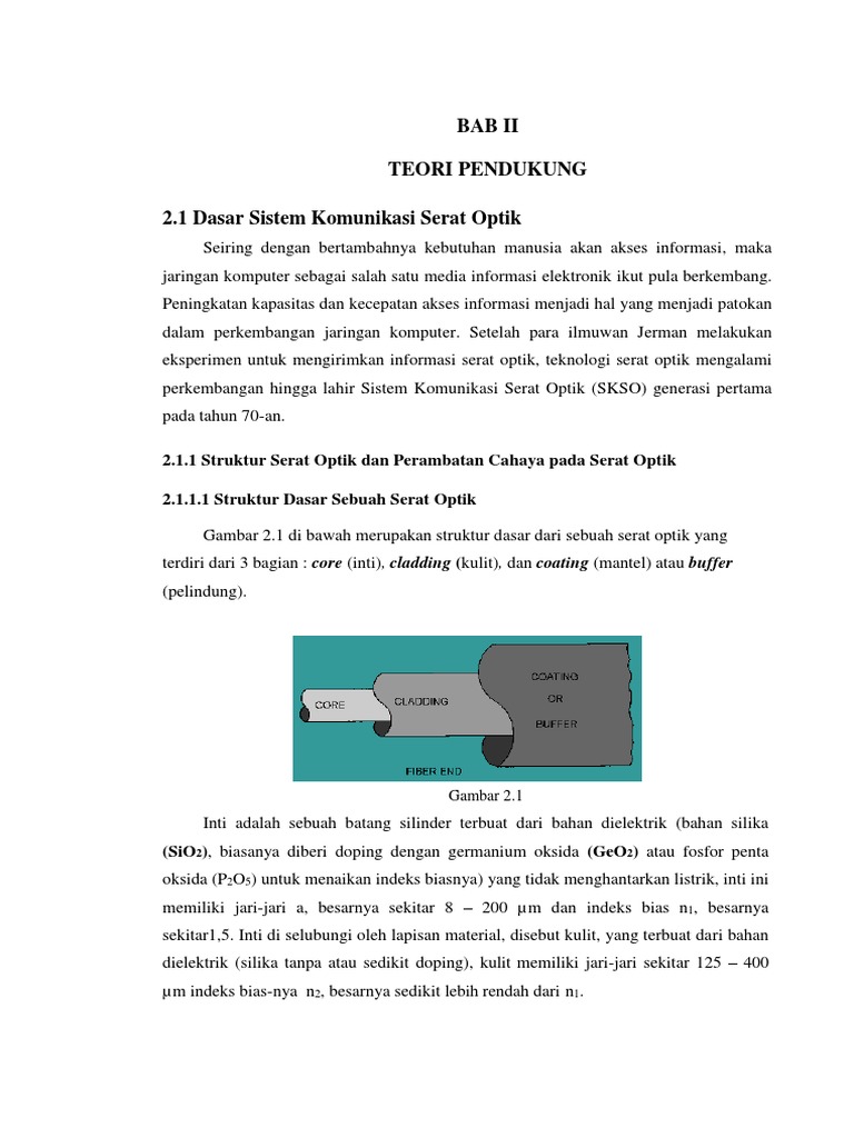 BAB II Teori Pendukung | PDF
