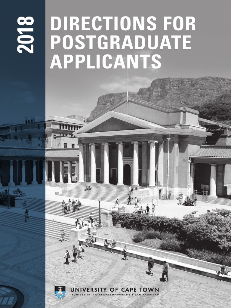UCT PG Applicant Guide | PDF | Postgraduate Education | Master's Degree
