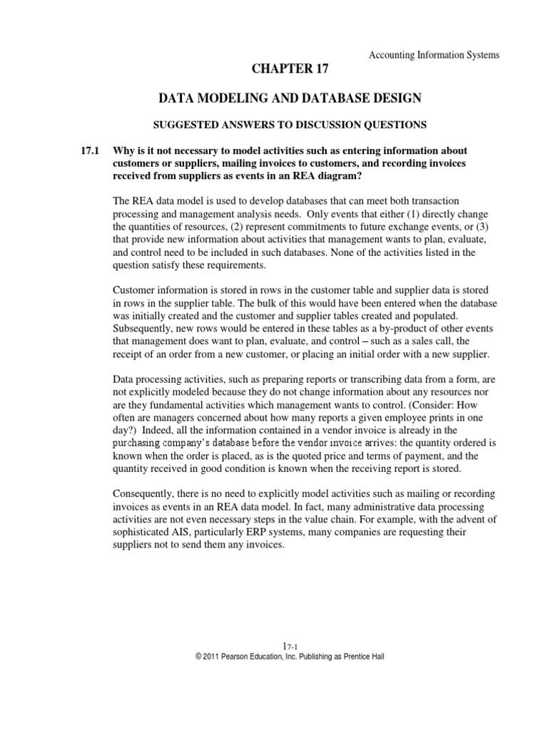 Rais12 SM CH17 | PDF | Data Model | Database Design