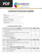 Safe Loading and Unloading Checklist | PDF | Cargo | Vehicles