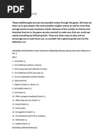 House Party Intimacy Commands Updated | PDF