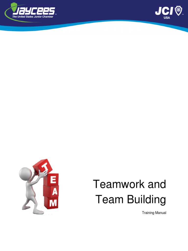 TeamWork Training Manual | PDF | Consensus Decision Making | Team Building