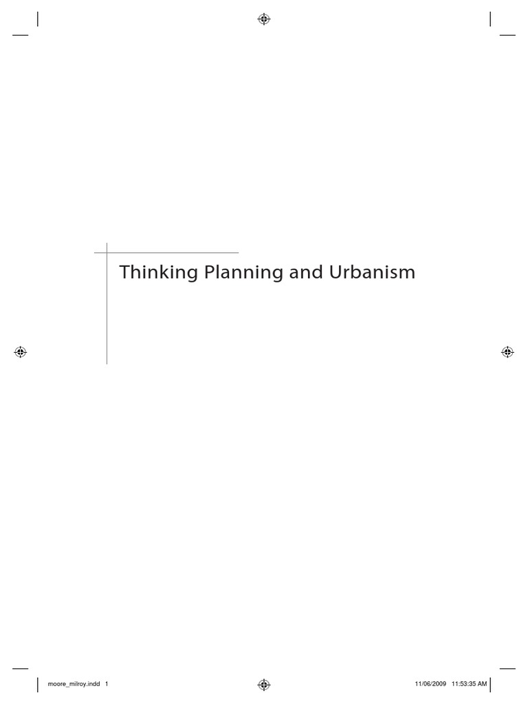 Thinking Planning Pdf City