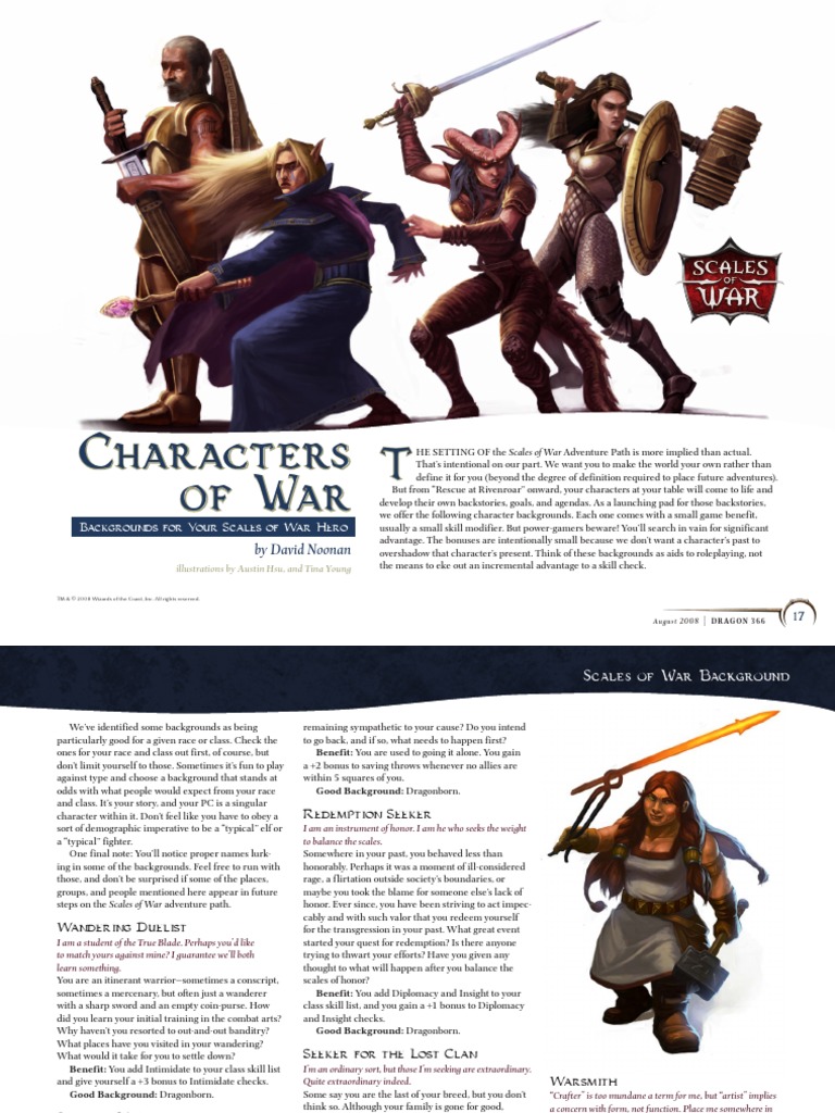 366 Characters of War PDF | PDF | Gladiator | Unrest