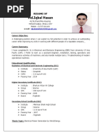 Bdjobs Career Bdjobs Career: CV Format | PDF | Bangladesh | Dhaka