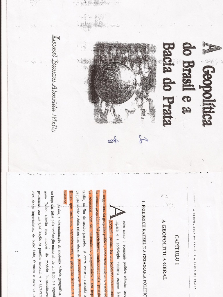 A Geopolítica Do Brasil e A Bacia Do Prata - Leonel Itaussu Almeida ...