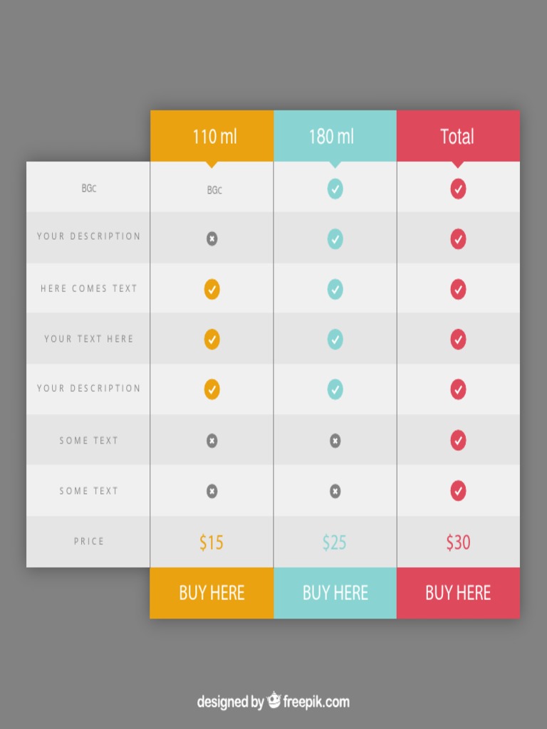 BGC Product Pricing and Options | PDF