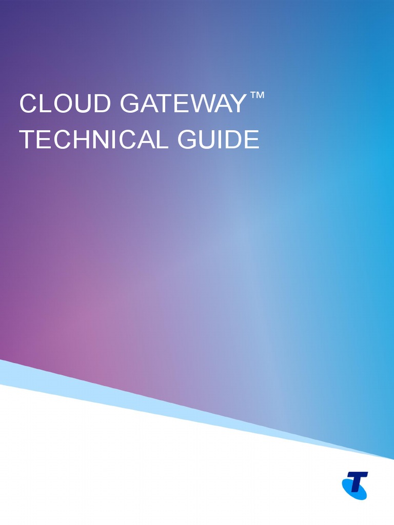 Cloud Gateway Technical Guide | PDF | Cloud Computing | Ip Address