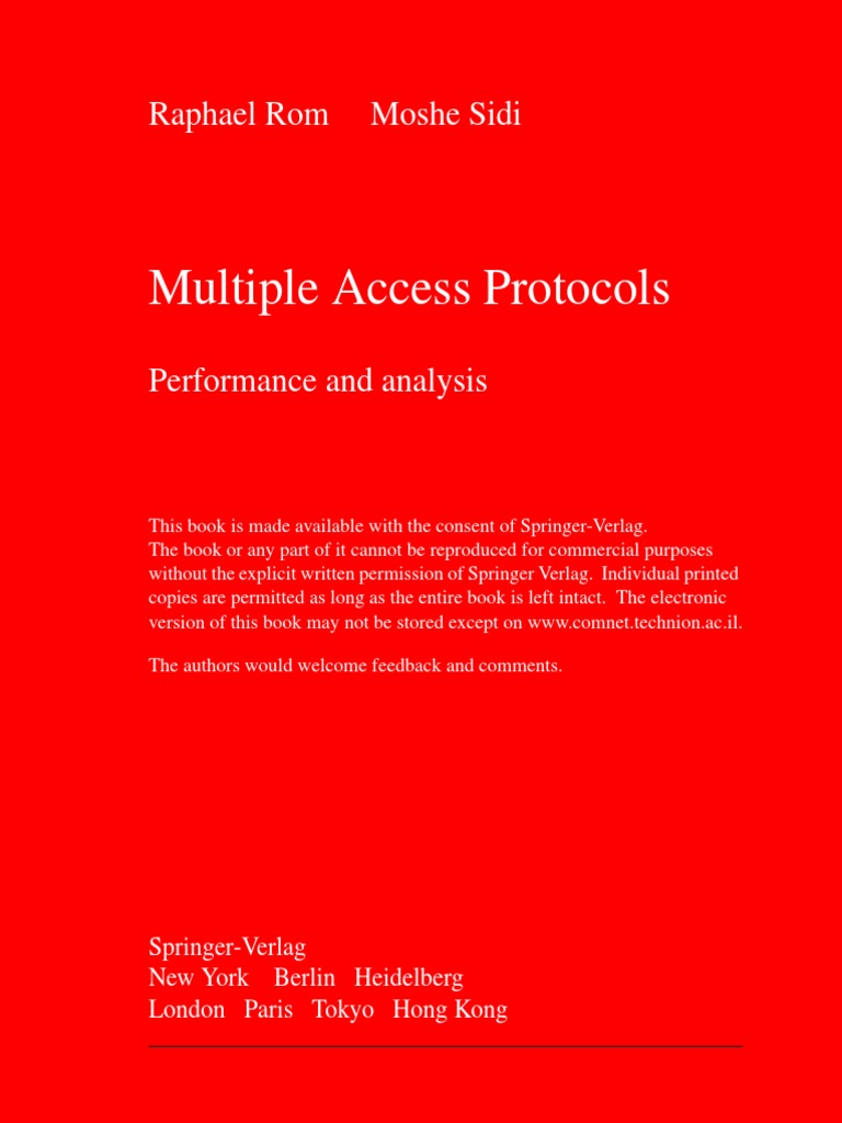 Multiple Access Protocols ROM | PDF | Network Topology | Channel Access ...