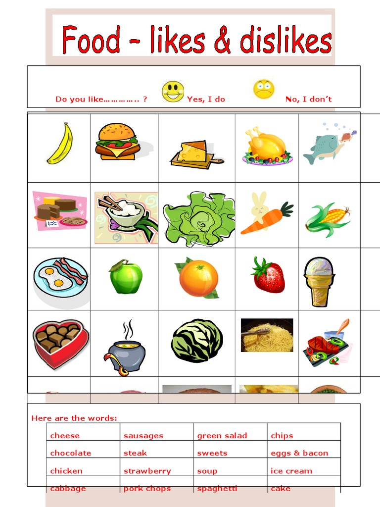 Do You Like .. ? Yes, I Do No, I Don't | PDF