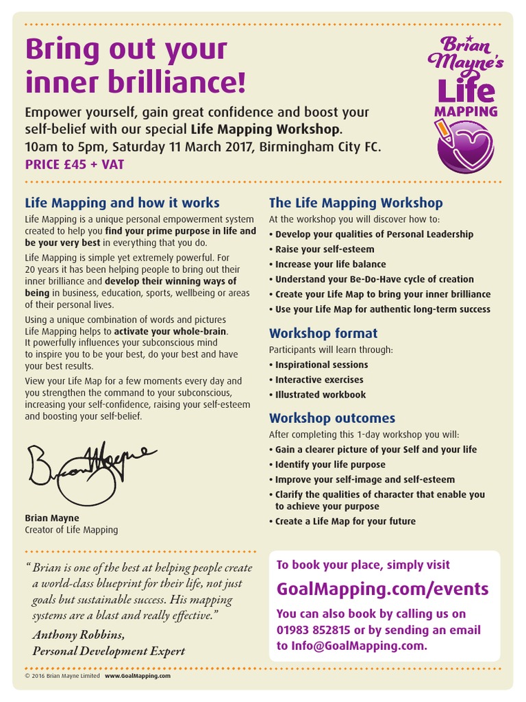 Life Mapping Templates v1 | PDF | Self Esteem | Empowerment