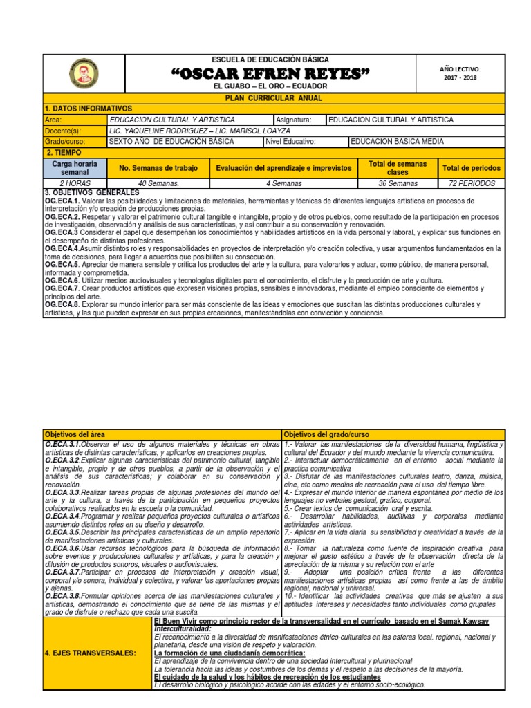 Eca Sexto | Descargar gratis PDF | Educación primaria | Conocimiento