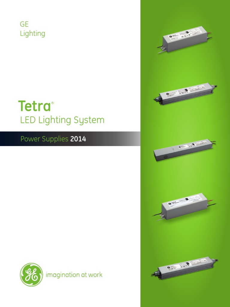 GE Tetra Led Lighting Systems Power Supply Brochure | PDF | Power ...