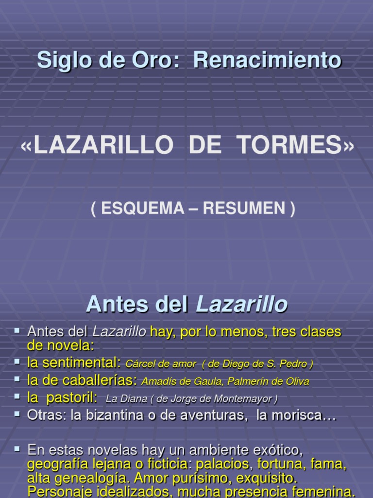 El Lazarillo de Tormes | PDF | Novelas