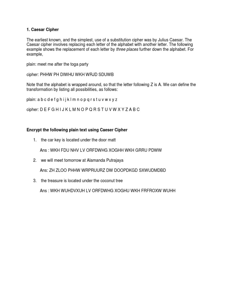 Network Tutorial 1 Submit2 | PDF | Cipher | Secrecy