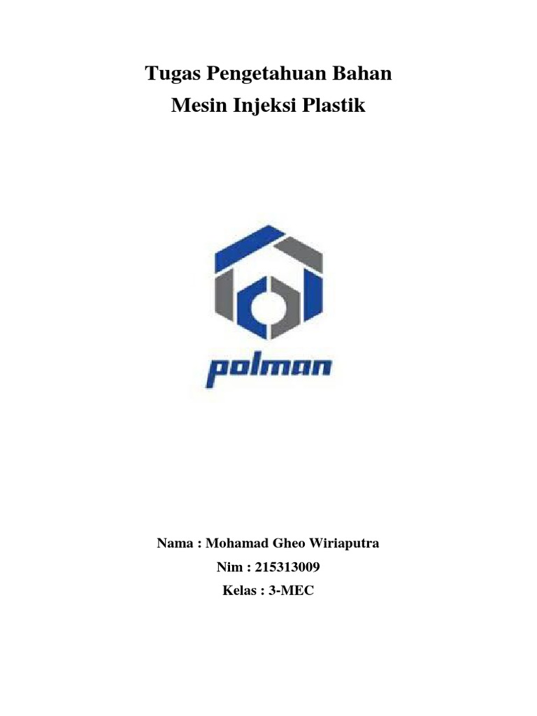 Proses Injeksi Molding Plastik | PDF