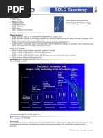 SOLO Framework | PDF | Understanding | Concept