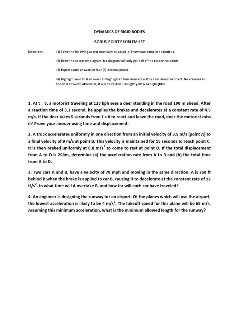 Dynamics Of Rigid Bodies Pdf