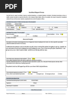 DDD Initial Incident Report Form | PDF | Crime & Violence | Crime Thriller